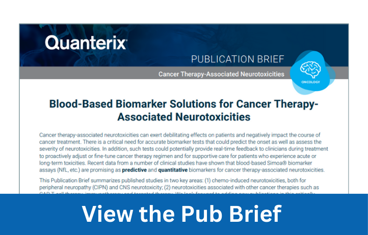 Blood-Based Biomarker Solutions for Cancer Therapy Associated ...